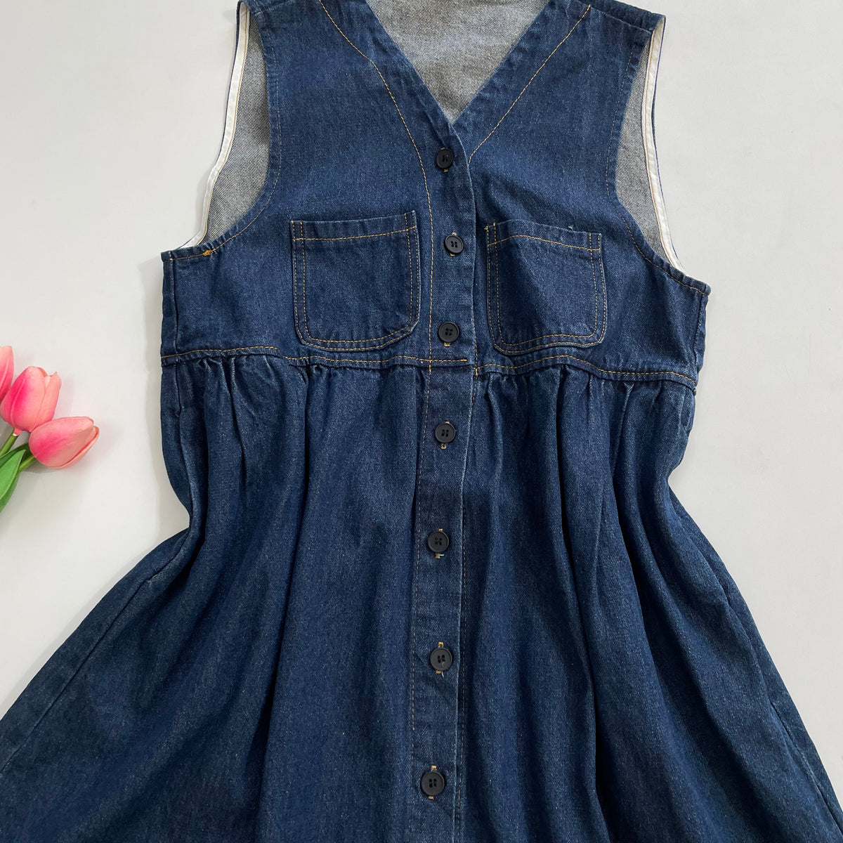 Denim Dress-Bust 34 – Outdated
