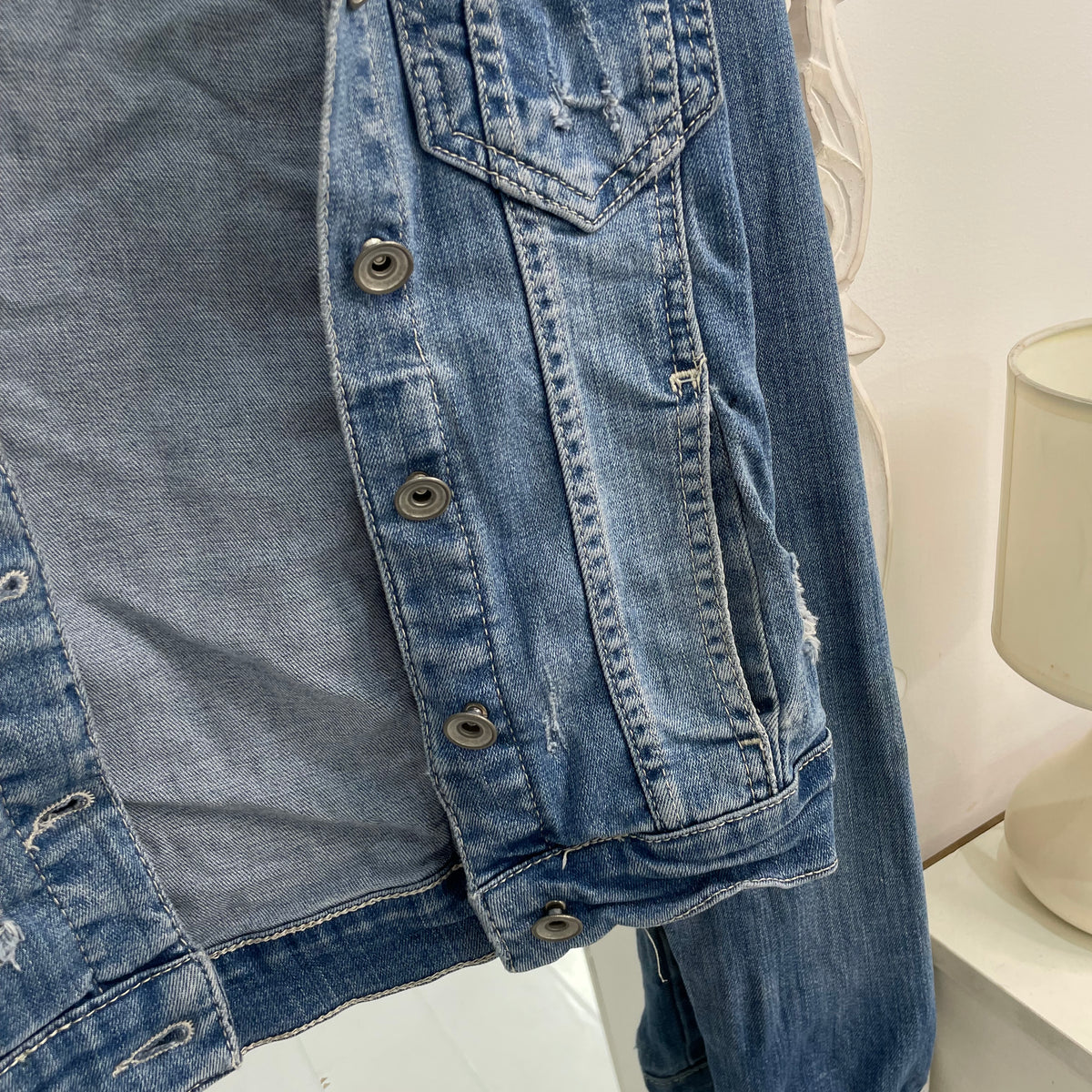 Arye Moda Denim Jacket- Bust 32 – Outdated