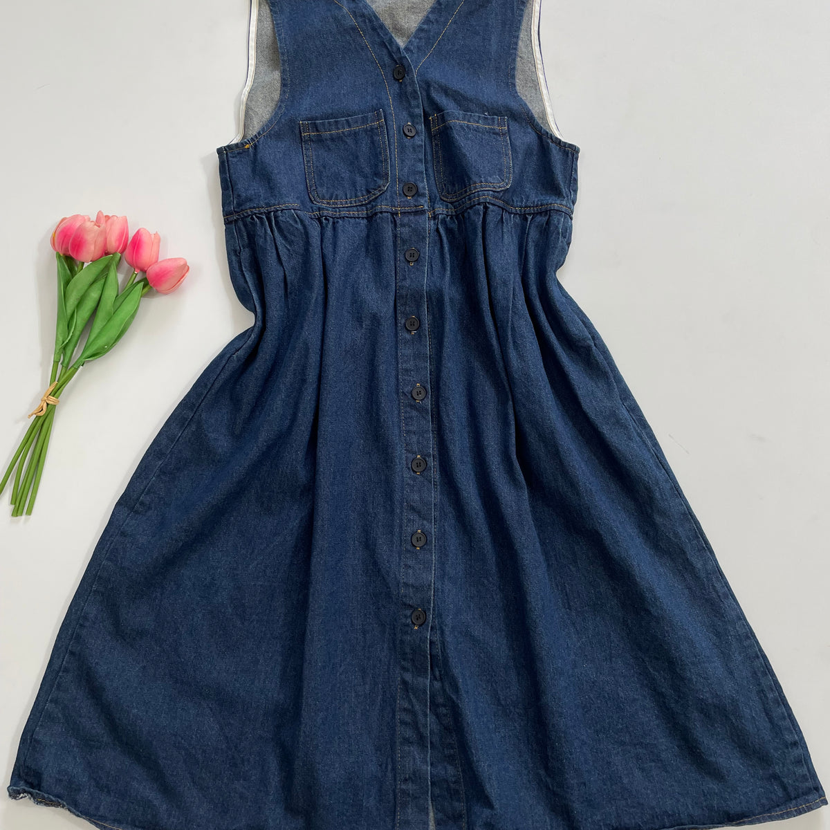 Denim Dress-Bust 34 – Outdated