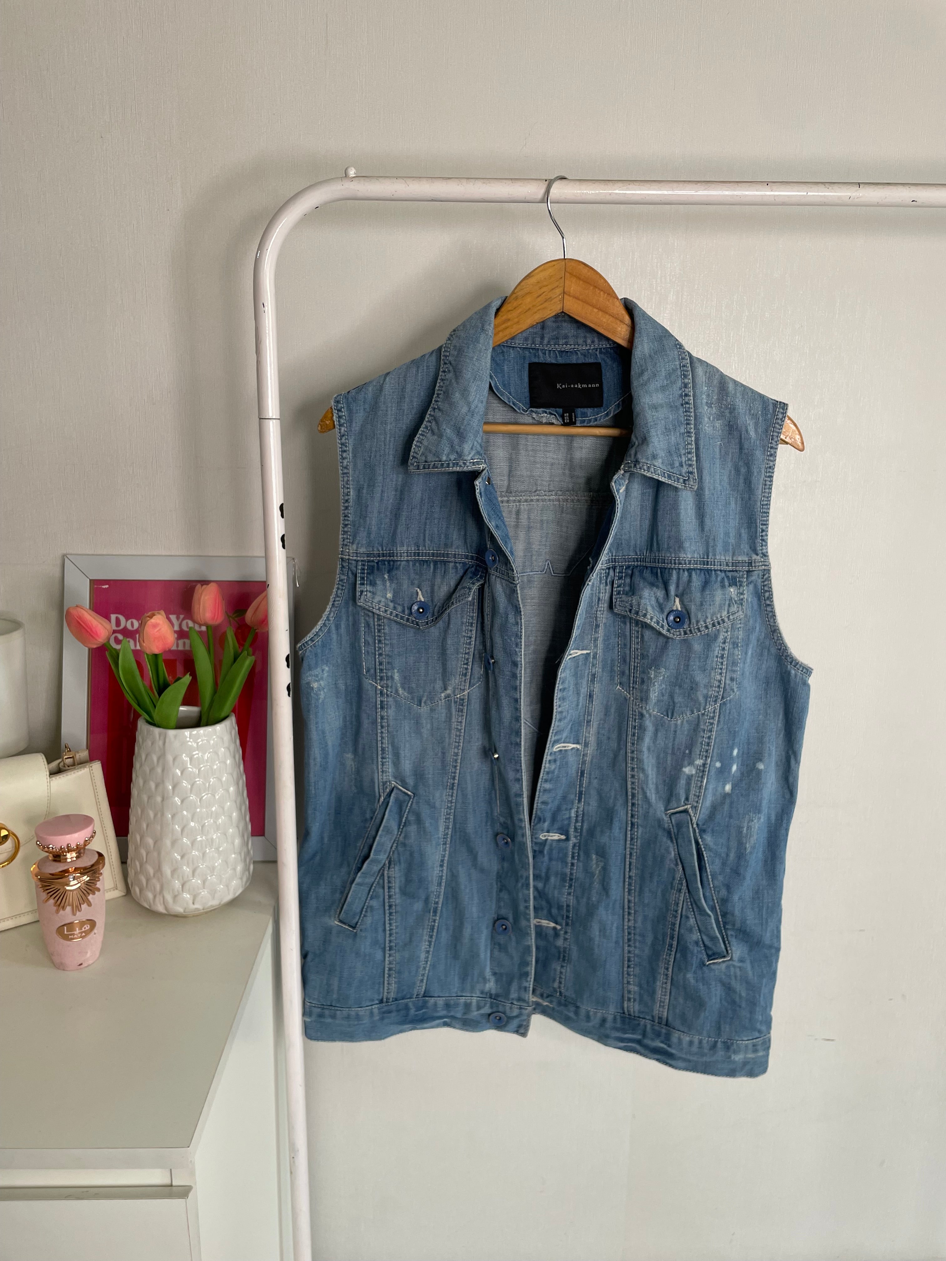 KAI - AAKMANN DENIM JACKET - BUST 38 – Outdated